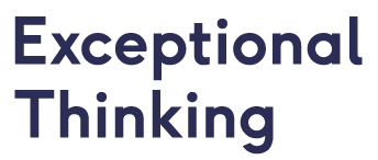 Gap in the market - Exceptional Thinking